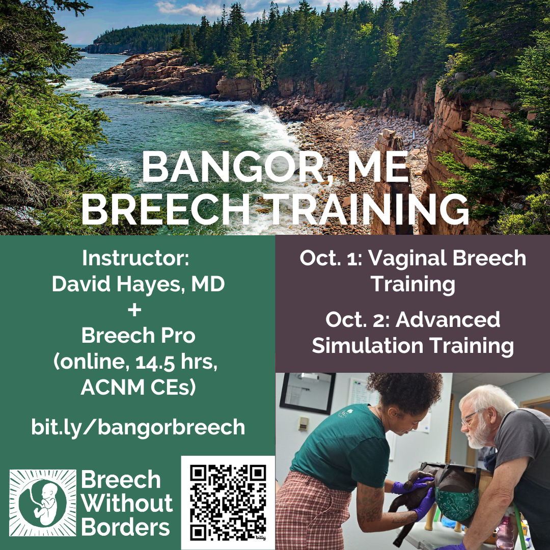 Upcoming breech workshops
