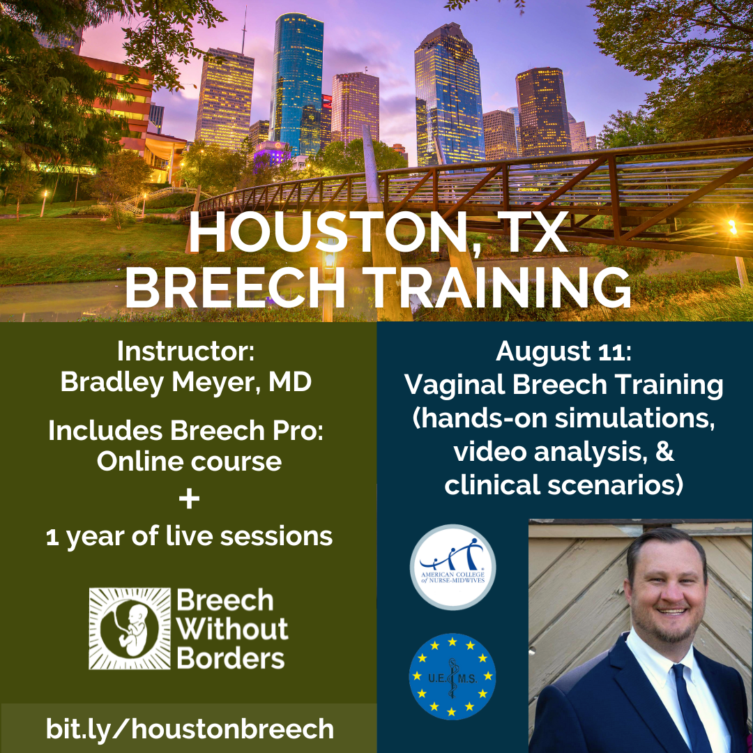 Upcoming breech workshops