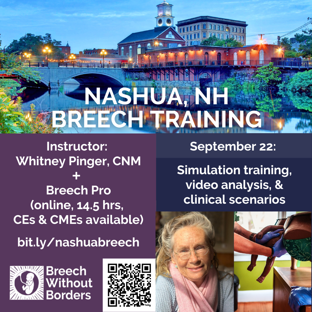 Upcoming breech workshops